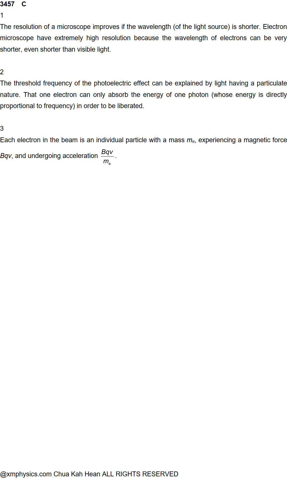 SS3457 – xmPhysics