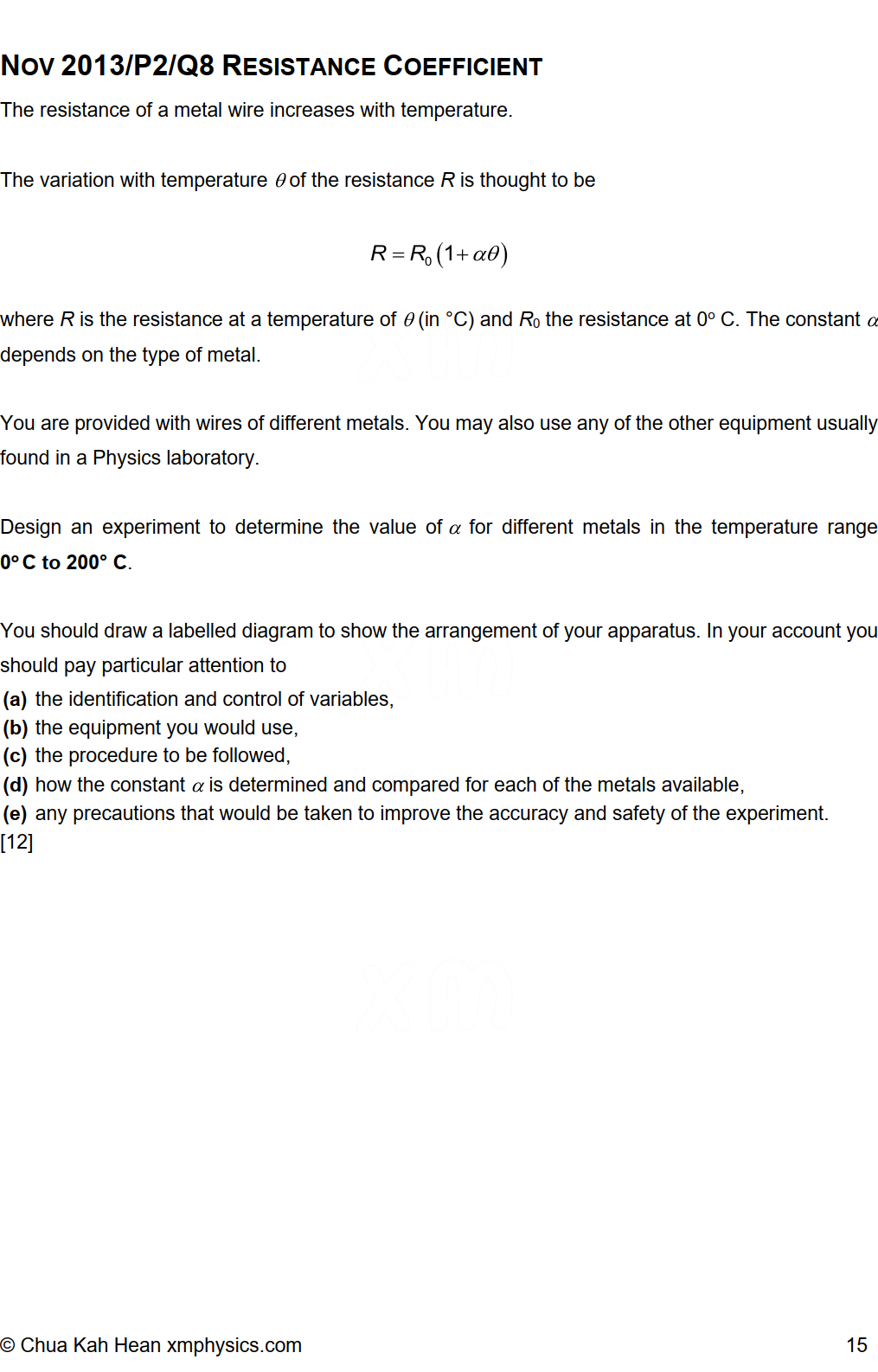 PQ2013 – xmPhysics