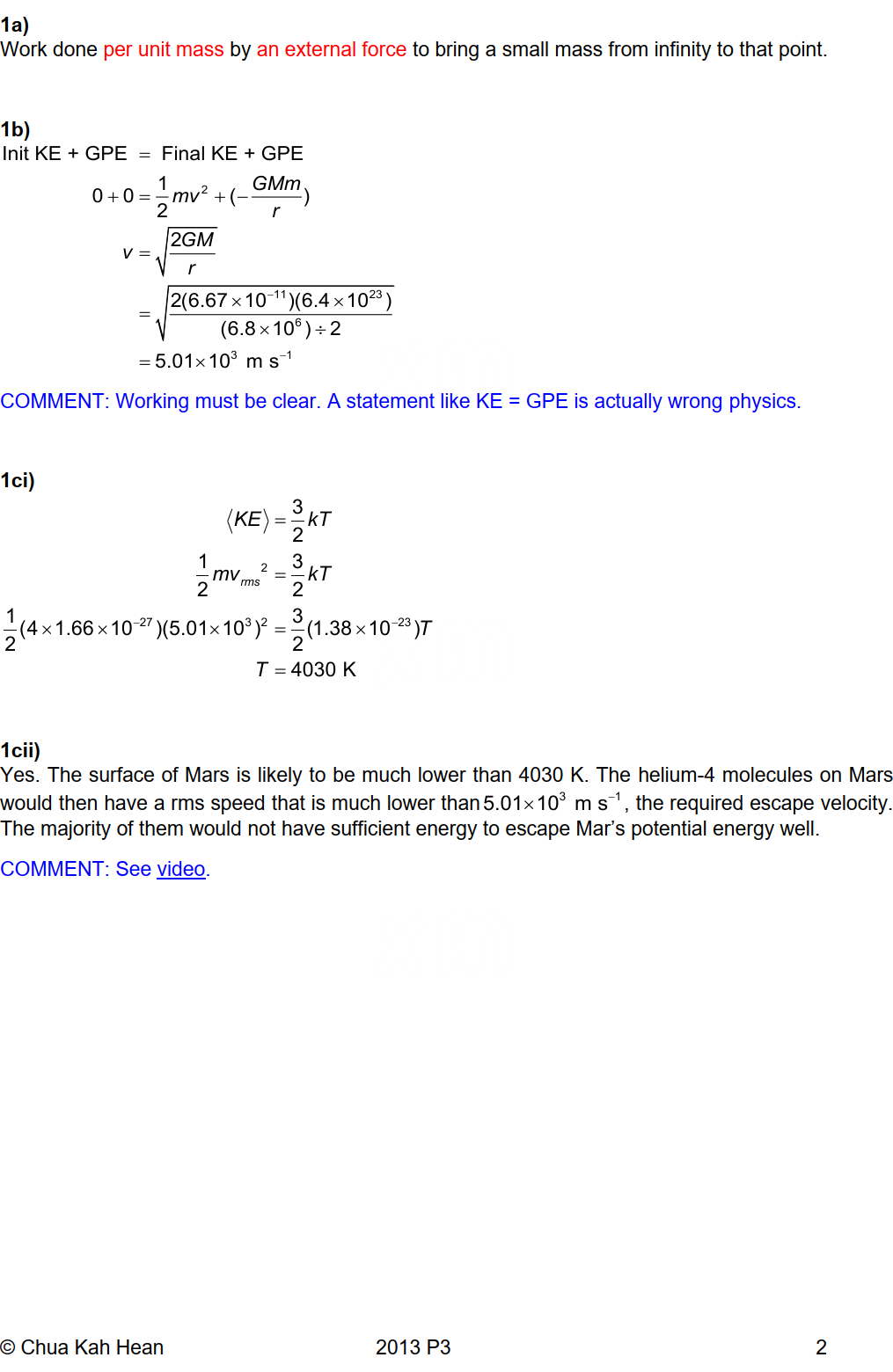 13P3Q01 – xmPhysics