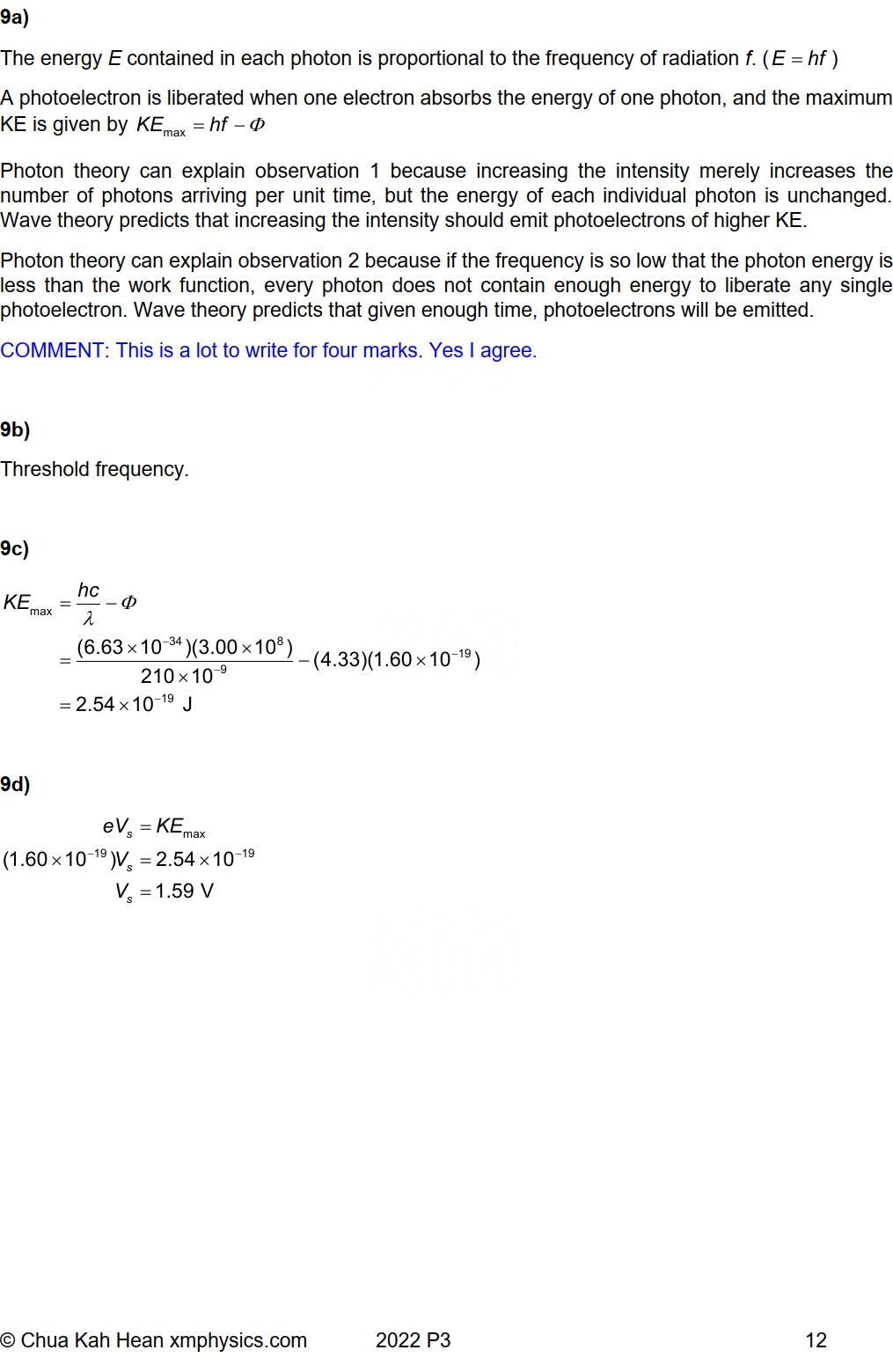 22P3Q09 – xmPhysics